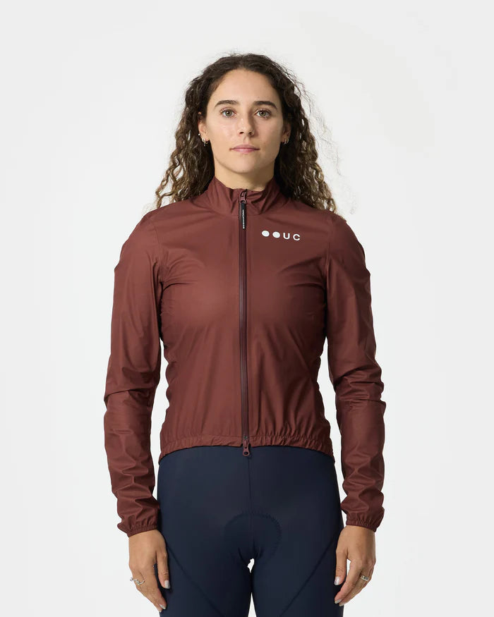 Universal Colours Mono Women's Rain Jacket Regenjacke Fred Brown – VELART